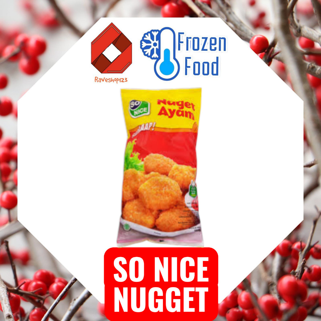 Jual SO NICE SEDAP CHICKEN NUGGET BULAT / STICK 1KG | Shopee Indonesia