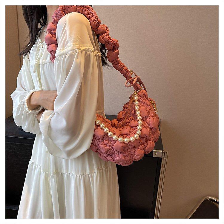Jual 701634 Tas PLUFFY Bangkok Tas PUFFY Wanita Premium Tas Bahu Nilon ...