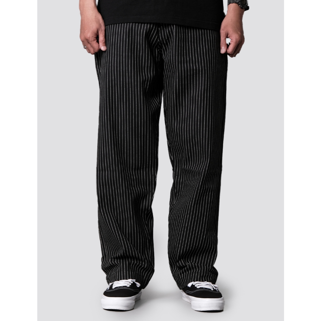 Jual Mischief Denim - Wabash Pants Black | Shopee Indonesia