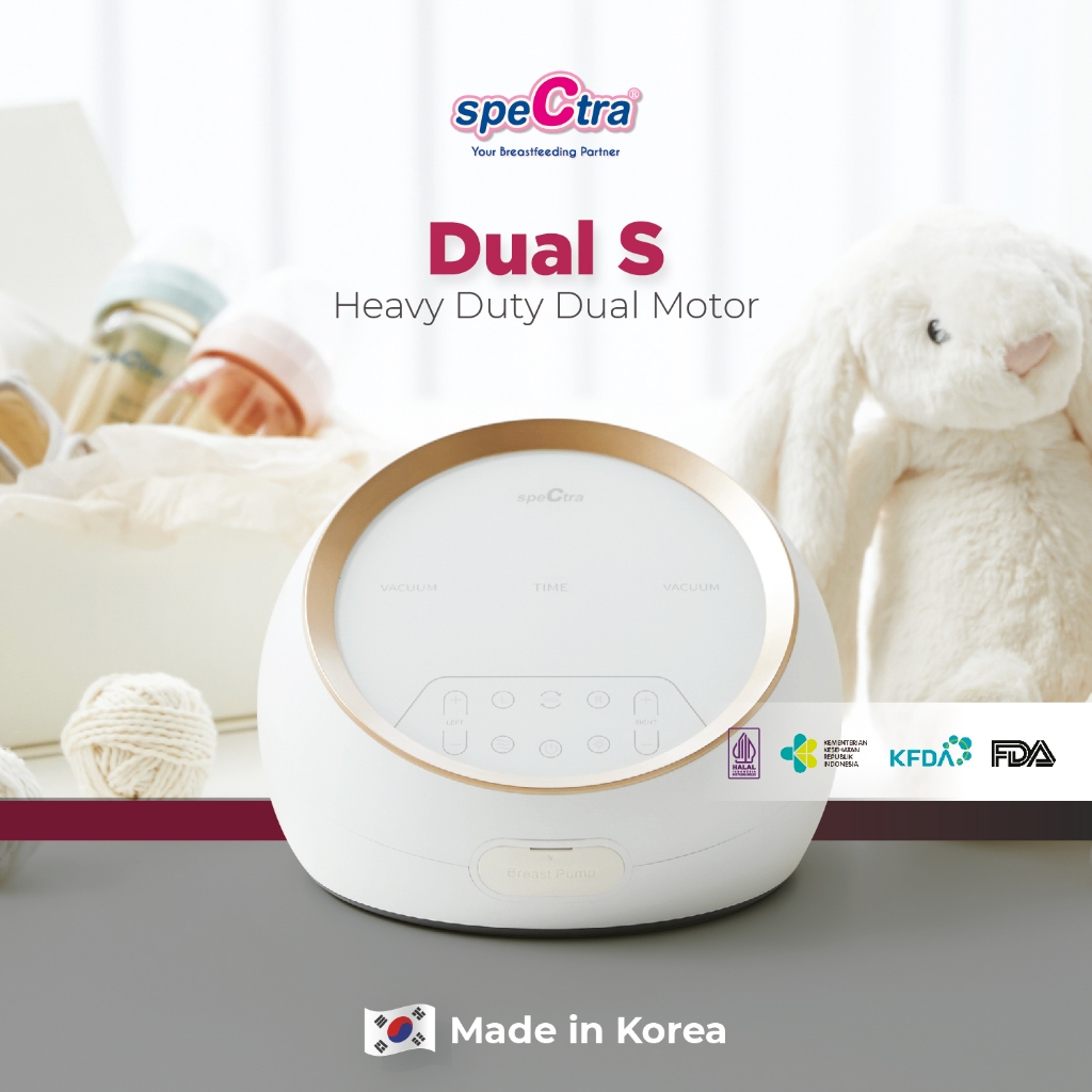 Jual Spectra Dual S Double Electric Breastpump - Pompa Asi Elektrik ...