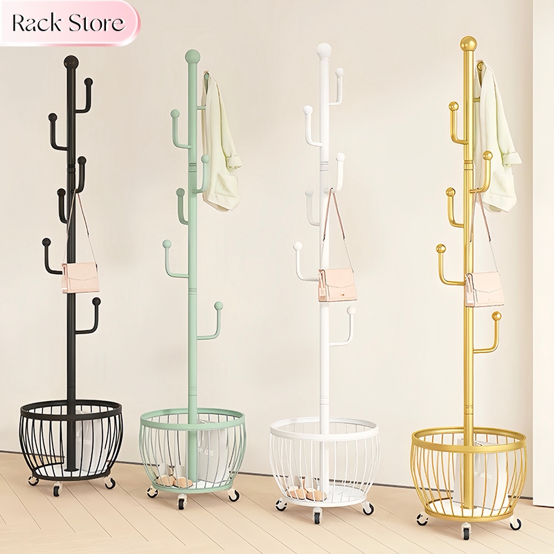 Jual Stand Hanger Topi Tas Minimalis Besi Rak Gantungan Baju Anti Karat ...