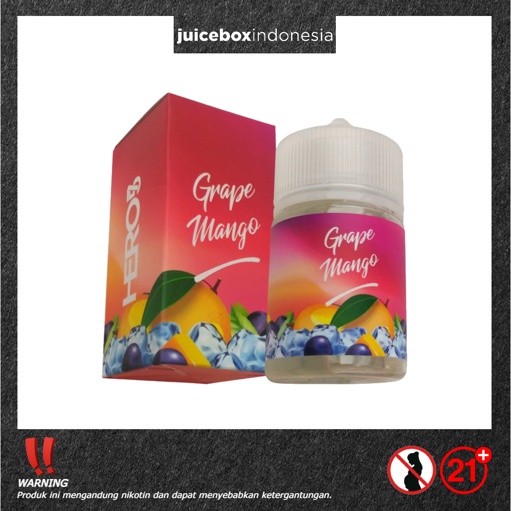 Jual Grape Mango 60ml Authentic by Hero57 | Shopee Indonesia