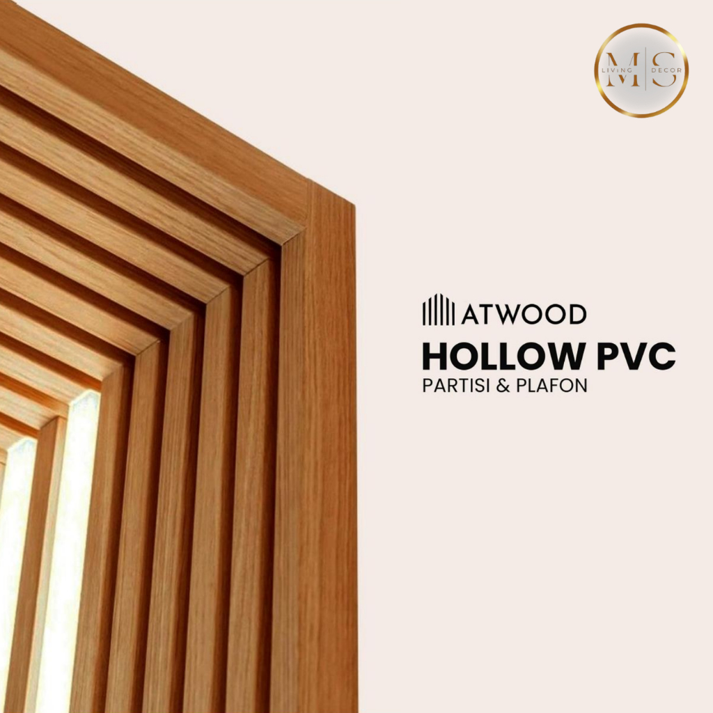 Jual Atwood Hollow PVC Partisi Kisi Kisi Dinding Penyekat Ruangan ...