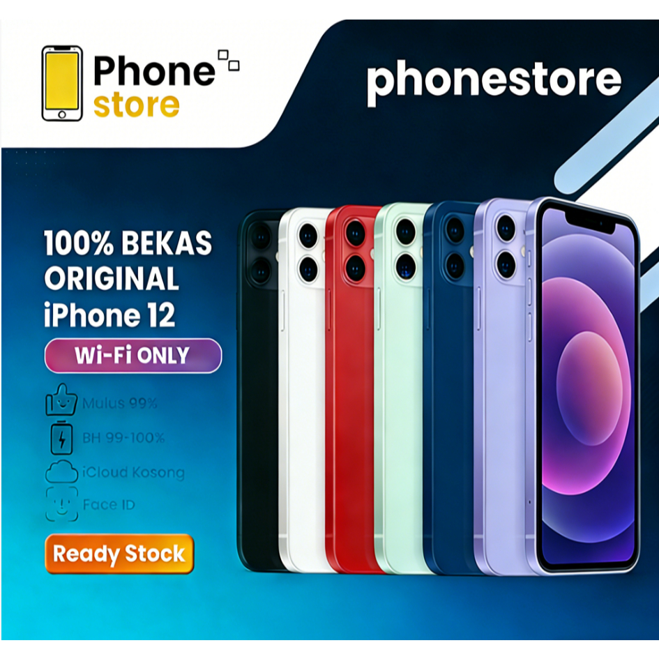 Jual IPhone 12 Second Terlengkap & Harga Terbaru Mei 2026 | Shopee ...