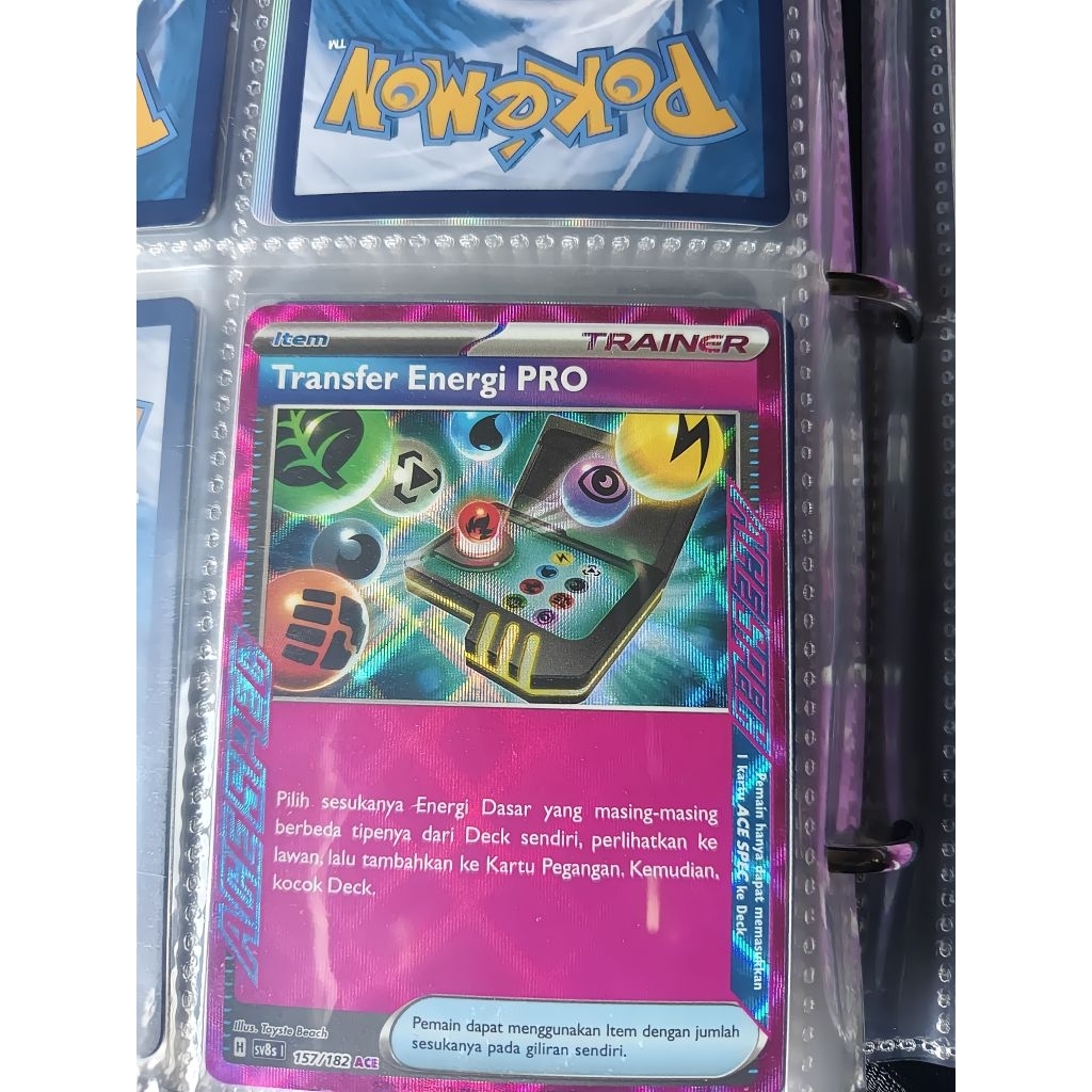 Jual Transfer Energi PRO sV8s 157/182 ACE Kartu Pokemon TCG Indonesia ...