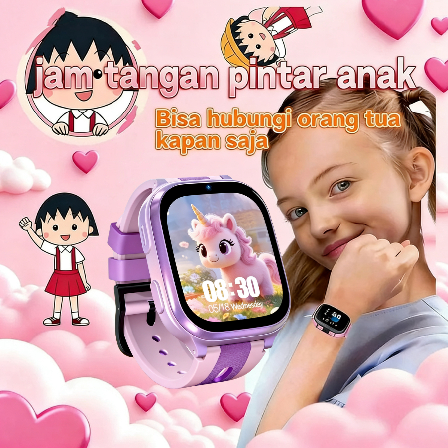 Jual H9 Smartwatch Anak 4G GPS Video Call 2GB 16GB ABS PC Silicone 2 ...