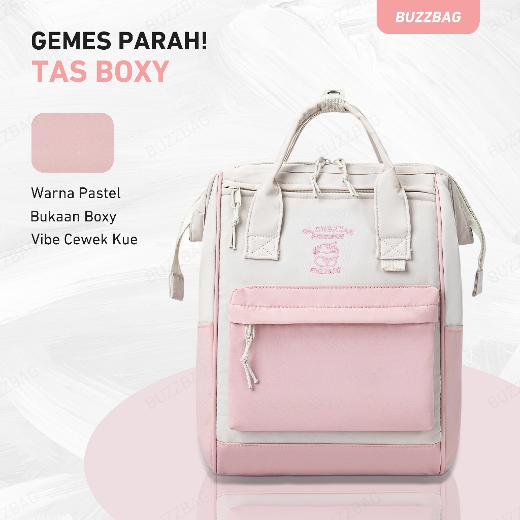 Jual Buzzbag - Ransel sekolah wanita tas sekolah korean style Ransel ...