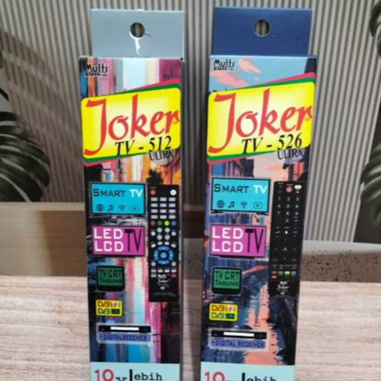 Jual Remote Joker Multi TV LED LCD HDMI UNIVERSAL 529 528 512 526 509 ...