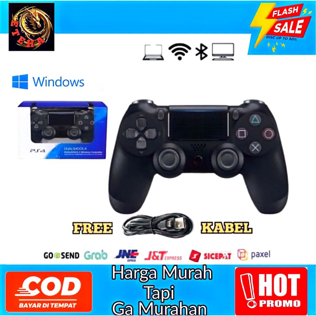 Jual Stik Stick PS4 DS4 Light Bar + Free Charger + Dus/ Original Pabrik ...