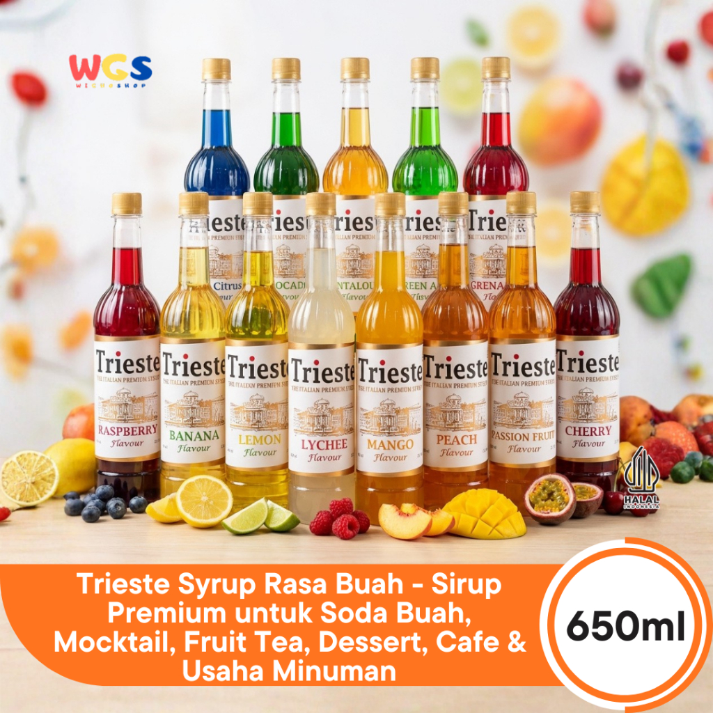 Jual Trieste Syrup Rasa Buah 650ml - Sirup Premium untuk Soda Buah ...