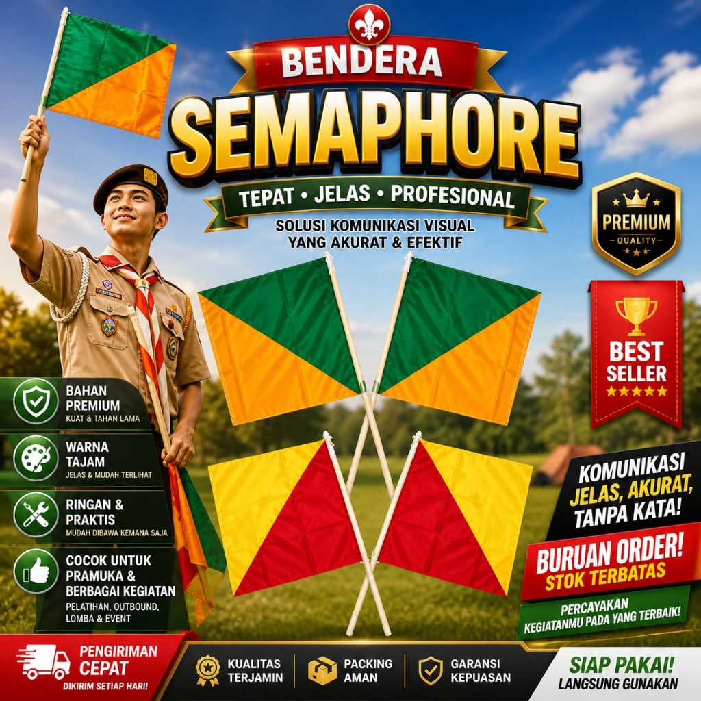 Jual Bendera Semapur Terlengkap & Harga Terbaru Juni 2026 | Shopee ...