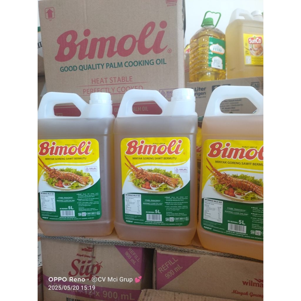 Jual Bimoli Minyak 5 Liter Terlengkap & Harga Terbaru Juni 2026 ...