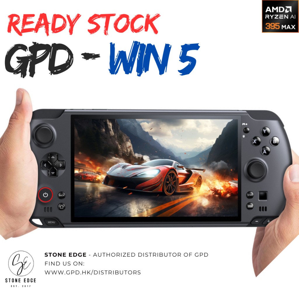 Jual GPD WIN 5 Gaming Handheld Ryzen AI Max+ 395 AI Max 385 Ram 32GB ...