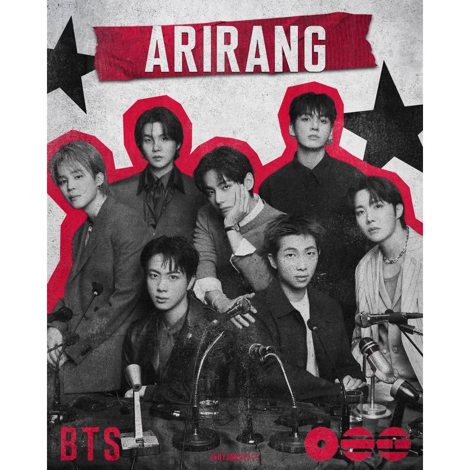 Jual Bandana/Slayer/Scarf BTS WORL TOUR 'ARIRANG' 2026 free BISA TAMBAH ...