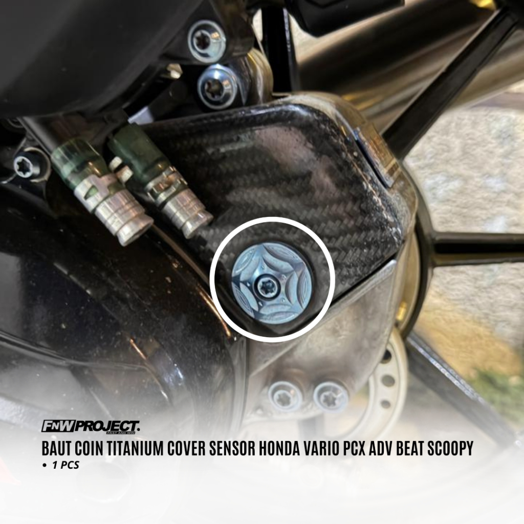 Jual BAUT KOIN TITANIUM COVER SENSOR HONDA VARIO PCX ADV BEAT SCOOPY ...