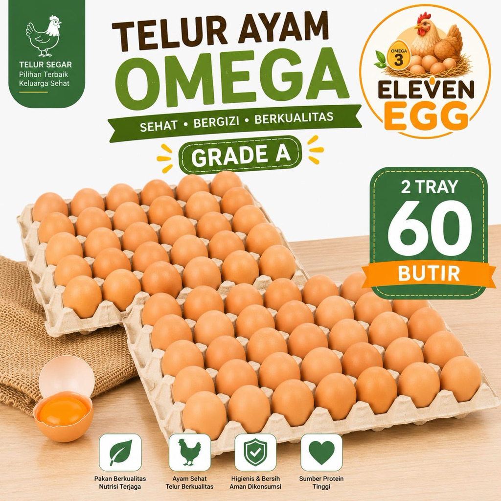 Jual Telur Ayam 2 Butir Terlengkap & Harga Terbaru Juni 2026 | Shopee ...
