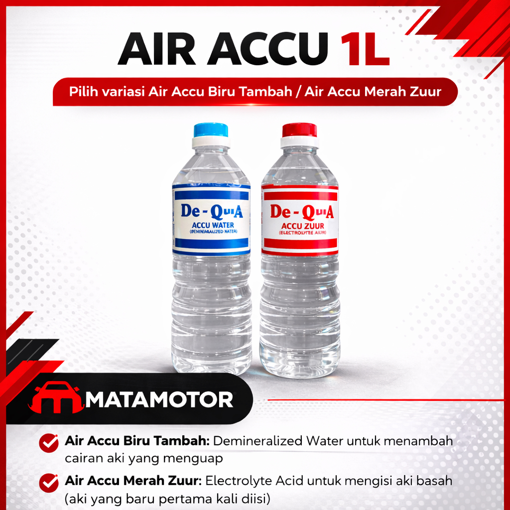Jual 1L AIR ACCU MERAH ZUUR BIRU TAMBAH AIR AKI | Shopee Indonesia
