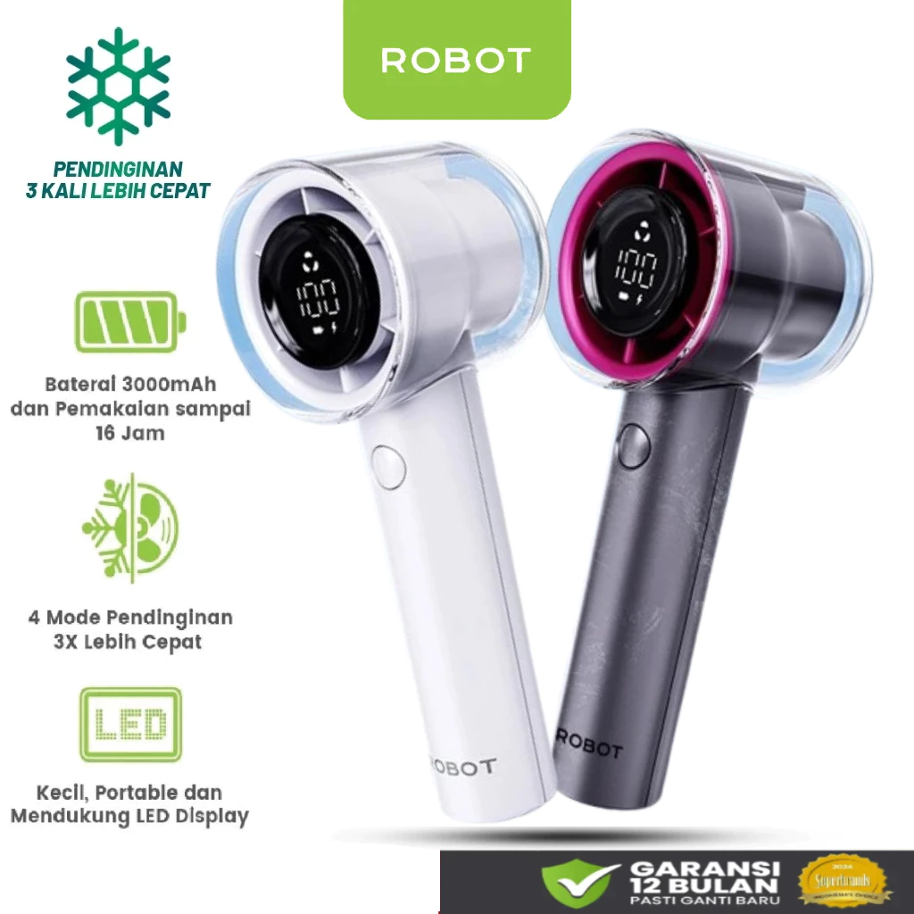 Jual ROBOT BF26 Mini Fan Portable/Kipas Angin Mini Viral, Kipas Mini ...