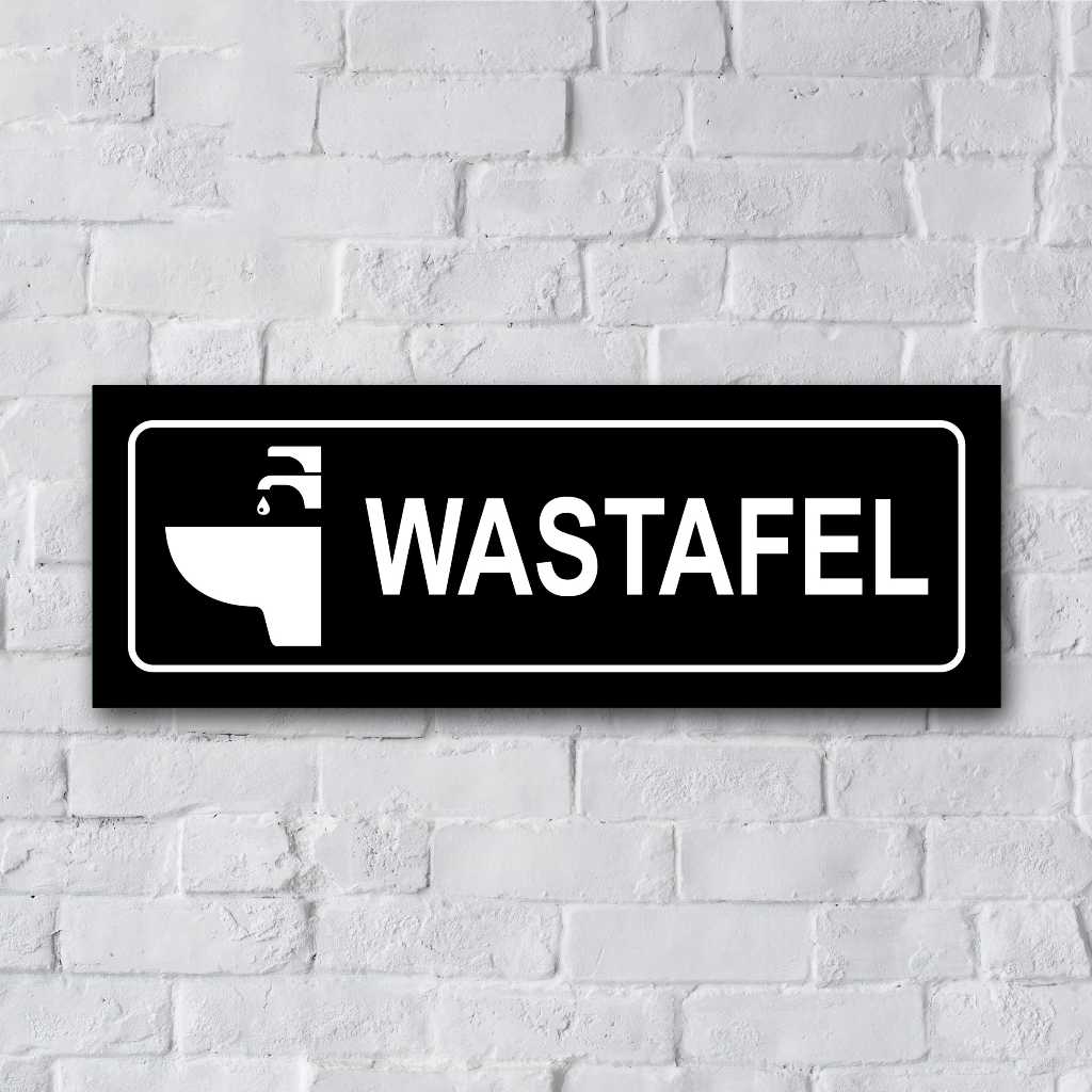 Jual SIGN HIASAN DINDING WASTAFEL - STIKER CUSTOM | Shopee Indonesia