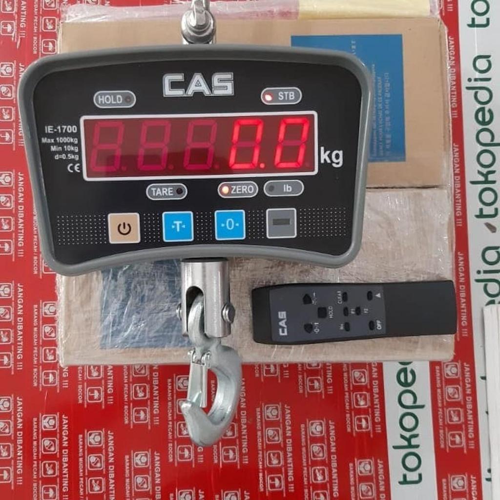 Jual Timbangan Gantung / Timbangan Barang / Timbangan Digital Merk CAS ...
