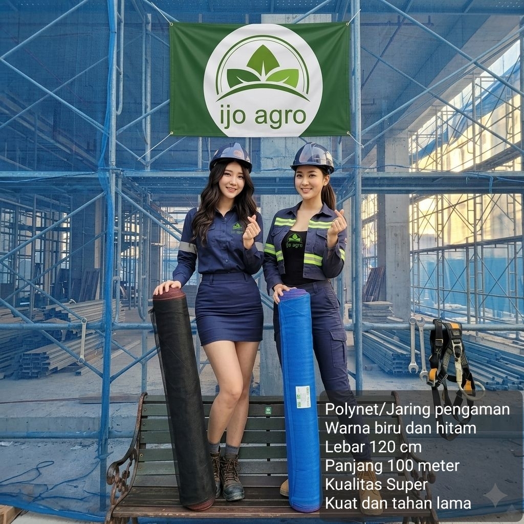 Jual polynet / polinet / jaring konstruksi / safety net / jaring ...