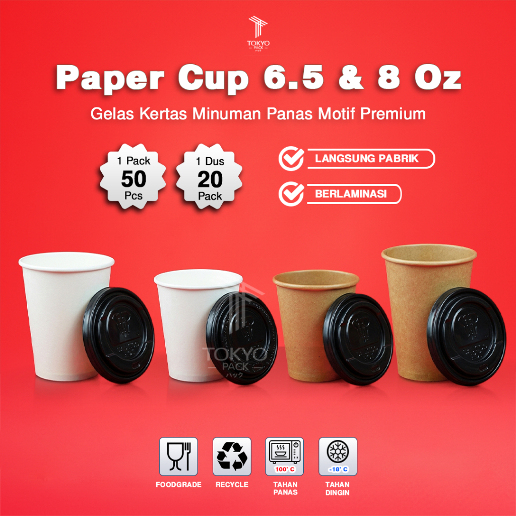 Jual Gelas Kertas Terlengkap & Harga Terbaru Juni 2026 | Shopee Indonesia