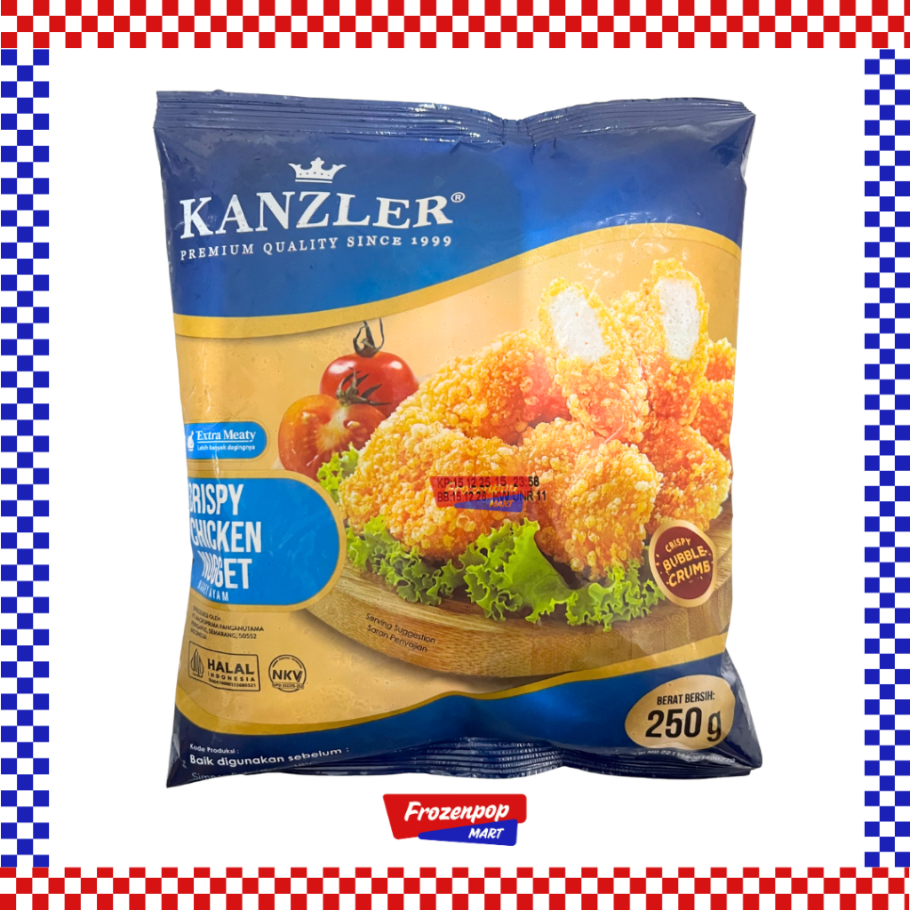 Jual Kanzler Crispy Chicken Nugget 120gr dan 250gr [INSTANT MALANG ...