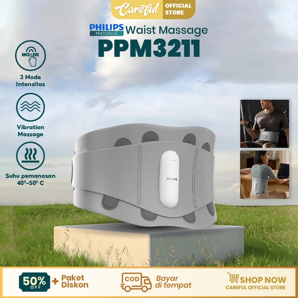 Jual Philips PPM3211 Waist Massage Lumbar Intervertebral Disc ...