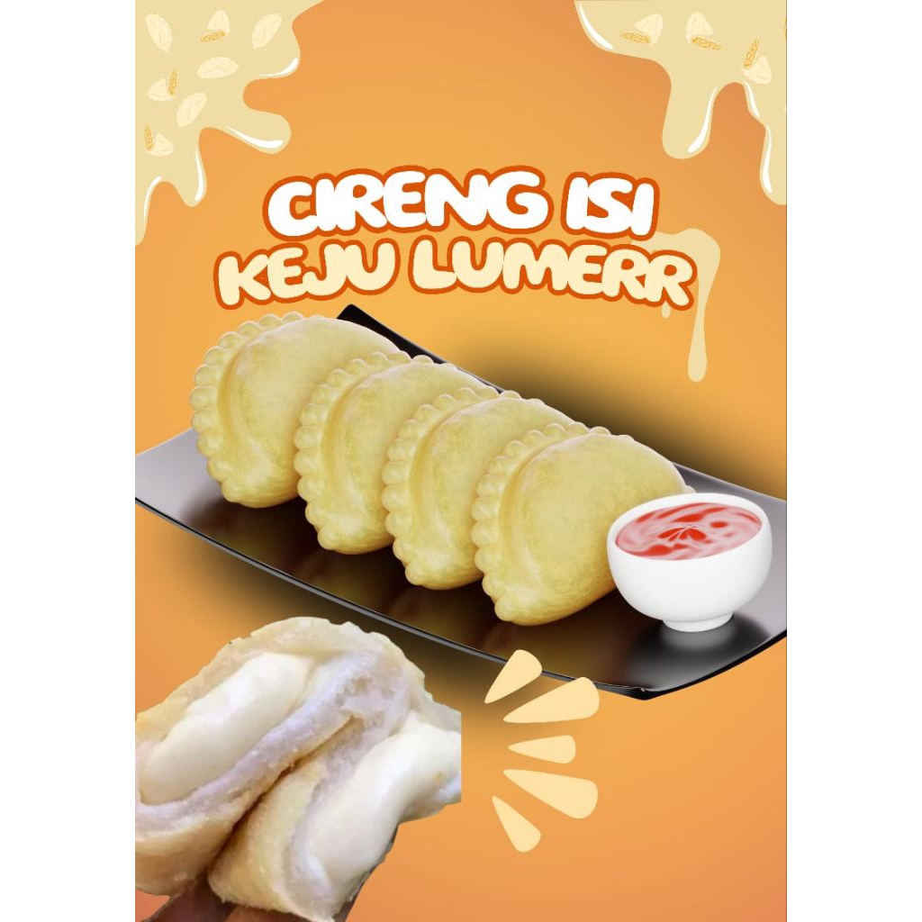 Jual CIRENG ISI KEJU LUMER isi 3 Pcs | Shopee Indonesia