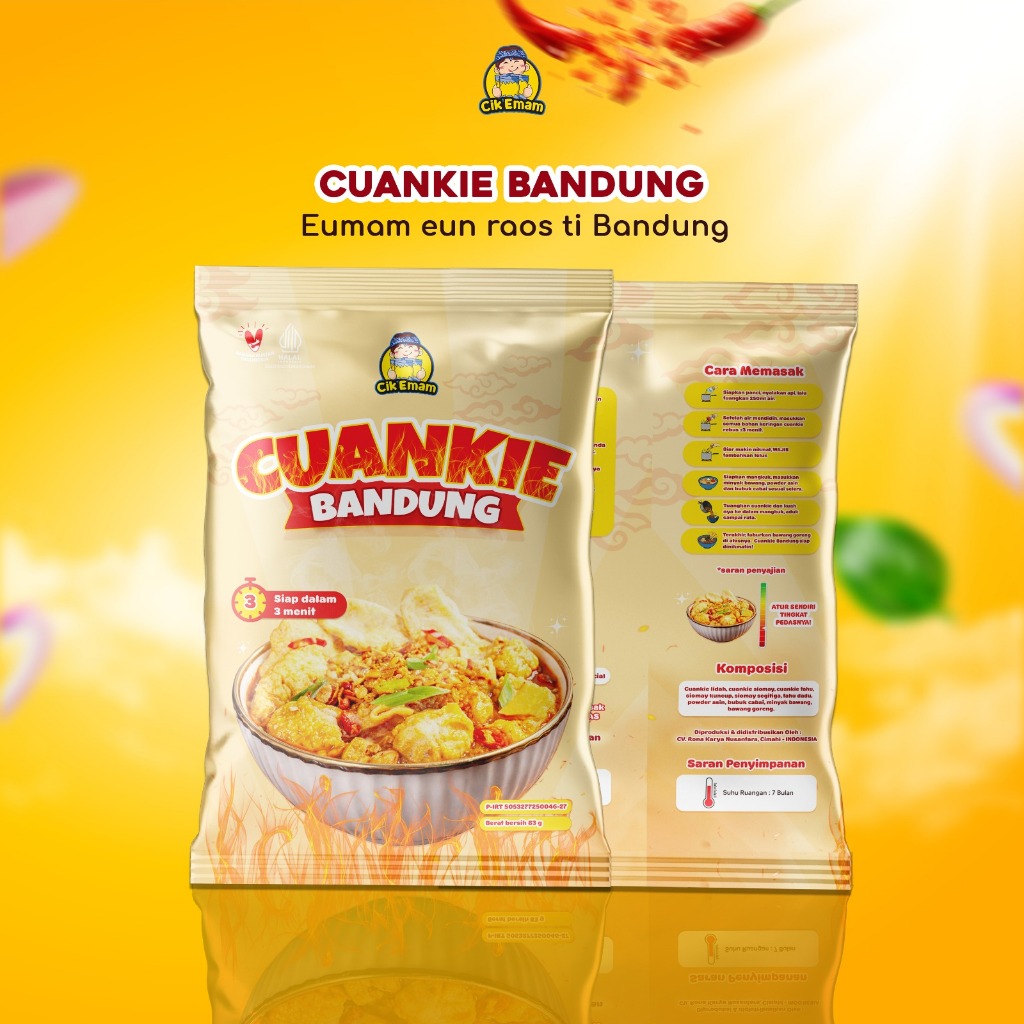 Jual Cik'Emam - Cuanki Kuah Instan - Cuanki Khas Bandung - Cuankie ...