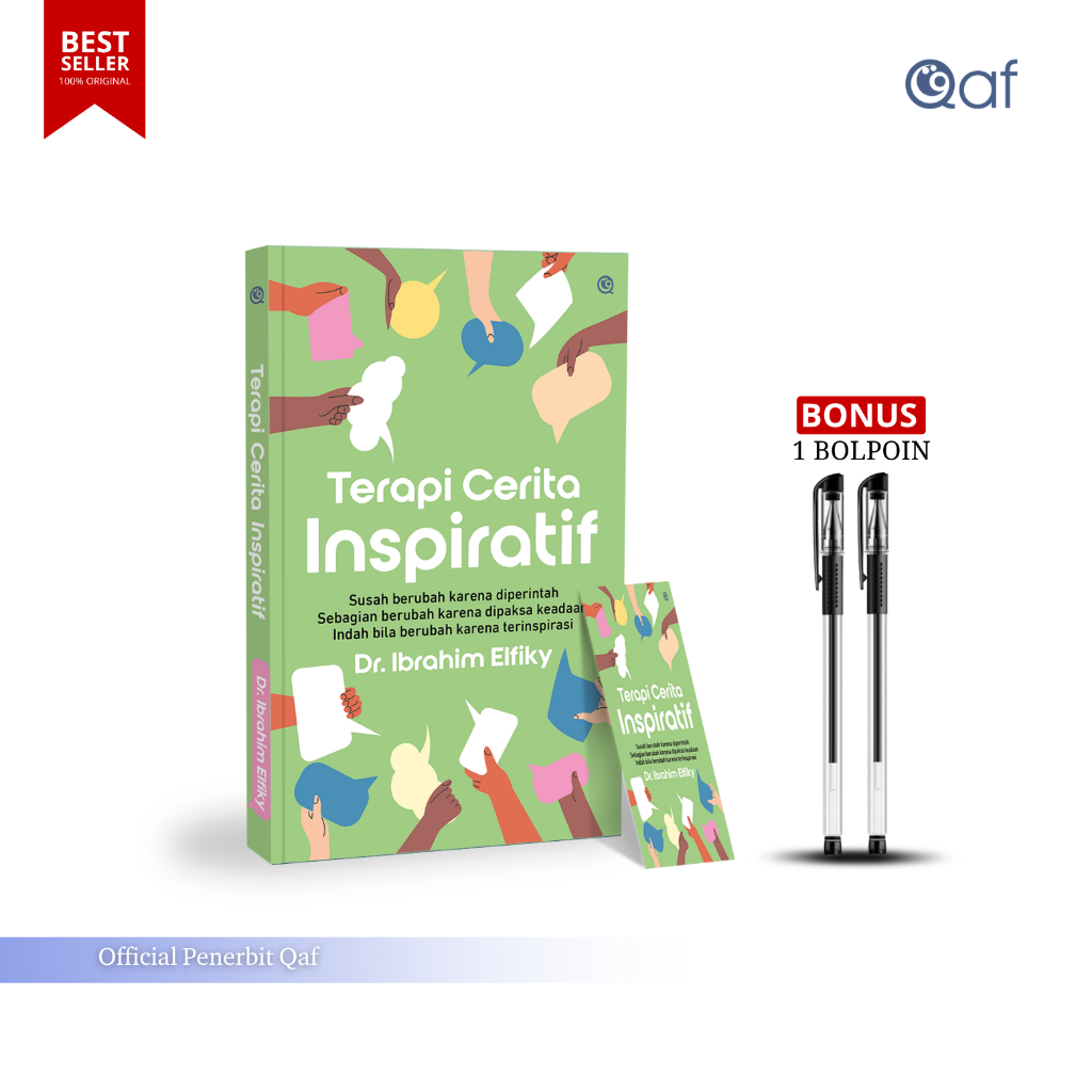 Jual Penerbit Qaf - Buku Terapi Cerita Inspiratif - Karya Dr. Ibrahim ...