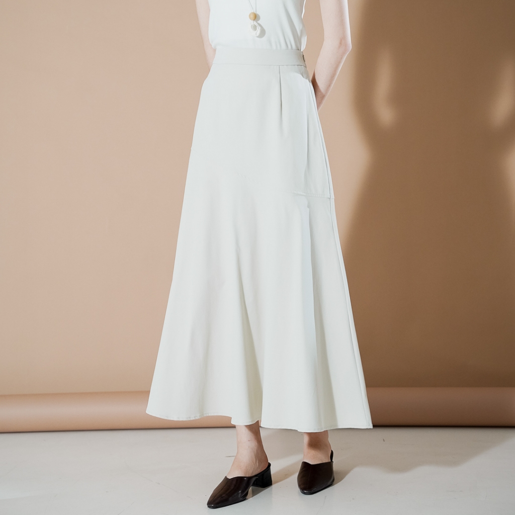 Jual This Is April Rok Maxi A-Line Wanita Gaya Minimalis Elegant Korean ...
