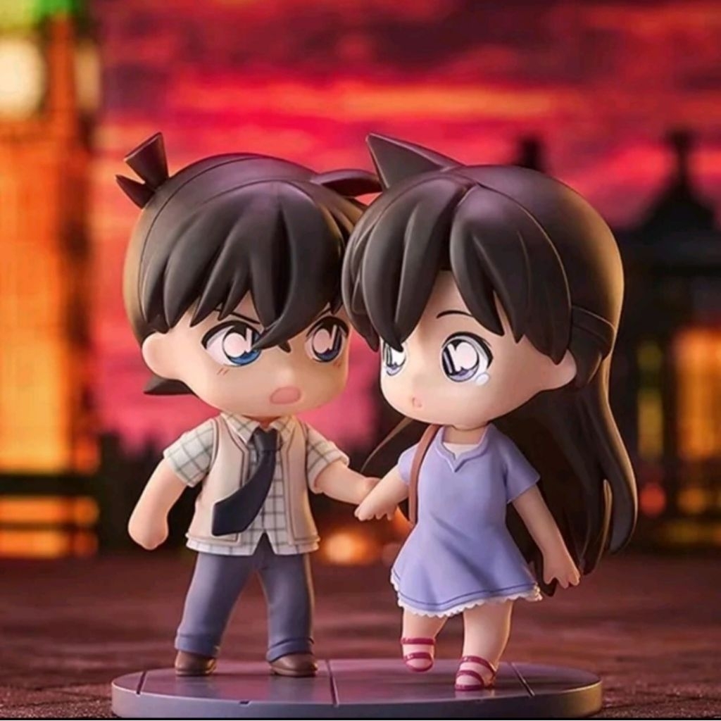 Jual Action Figure Detective Conan | Shinichi & Ran | Shopee Indonesia
