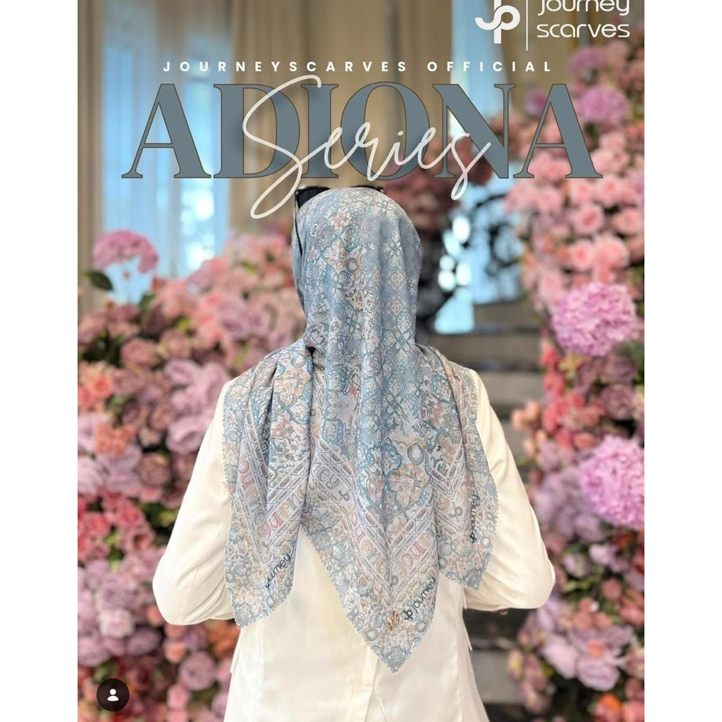 Jual Segiempat Journey kw Adiona Series Jilbab Journey kw hijab segi ...