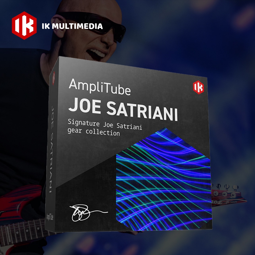 Jual IK Multimedia AmpliTube Joe Satriani - Plug-Ins (Perpetual License ...