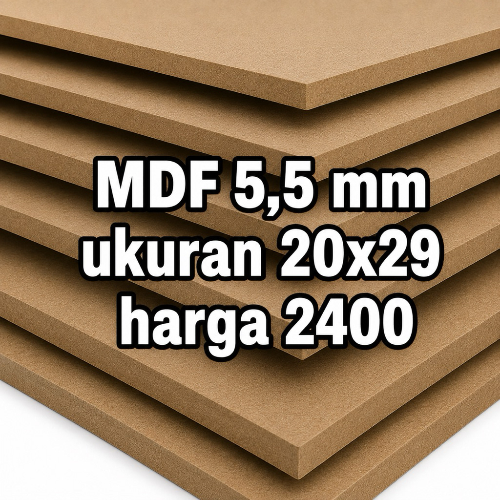 Jual Papan Mdf Terlengkap & Harga Terbaru Mei 2026 | Shopee Indonesia