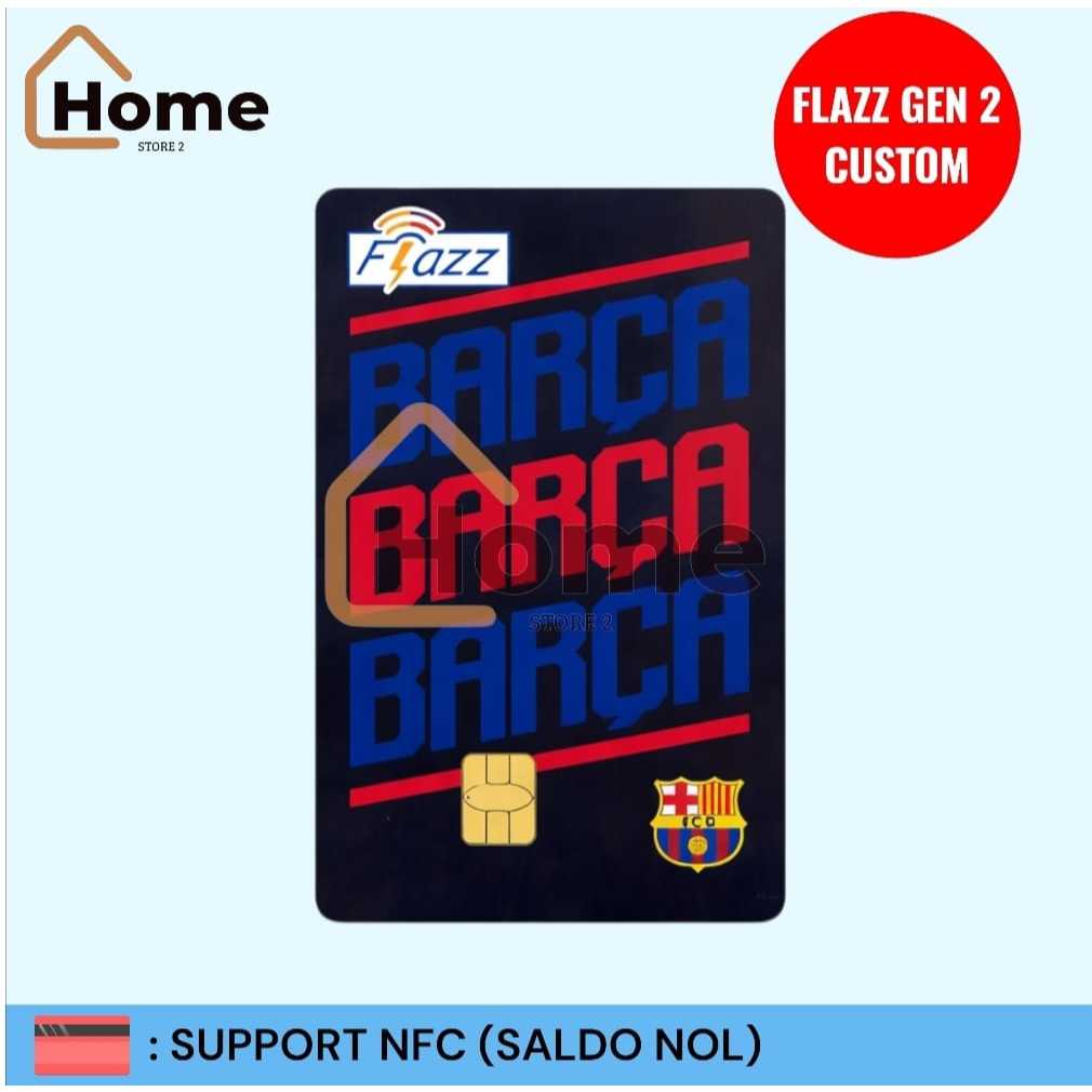 Jual KARTU ETOLL FLAZZ BCA GEN 2 CUSTOM STIKER - BARCA | Shopee Indonesia