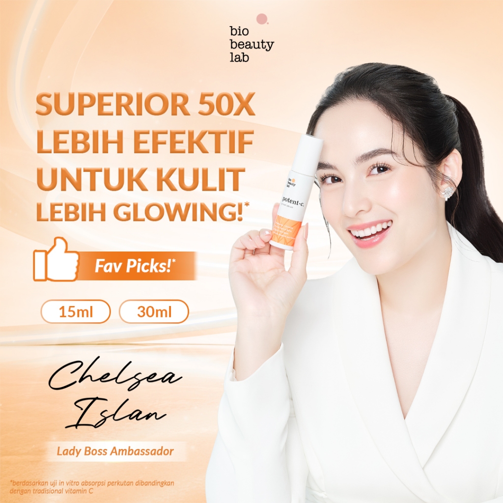 Jual Bio Beauty Lab Potent-C Power Serum Vitamin C THD Ascorbate 15ml ...