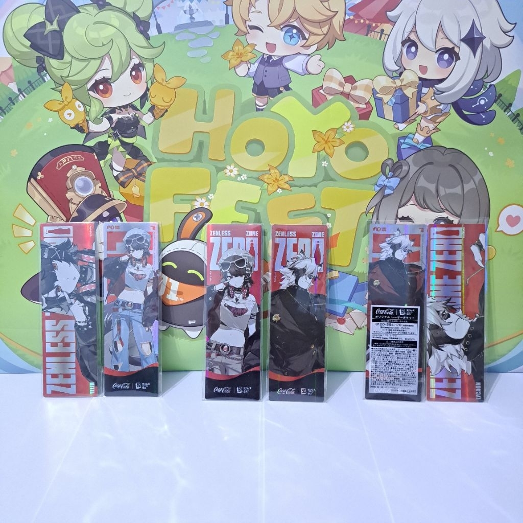 Jual Zenless Zone Zero (ZZZ) X Coca Cola Japan Hologram Card | Shopee ...