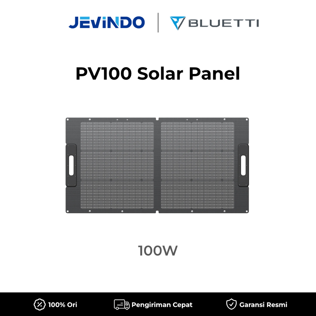 Jual BLUETTI PV100 Solar Panel | 100W | Shopee Indonesia