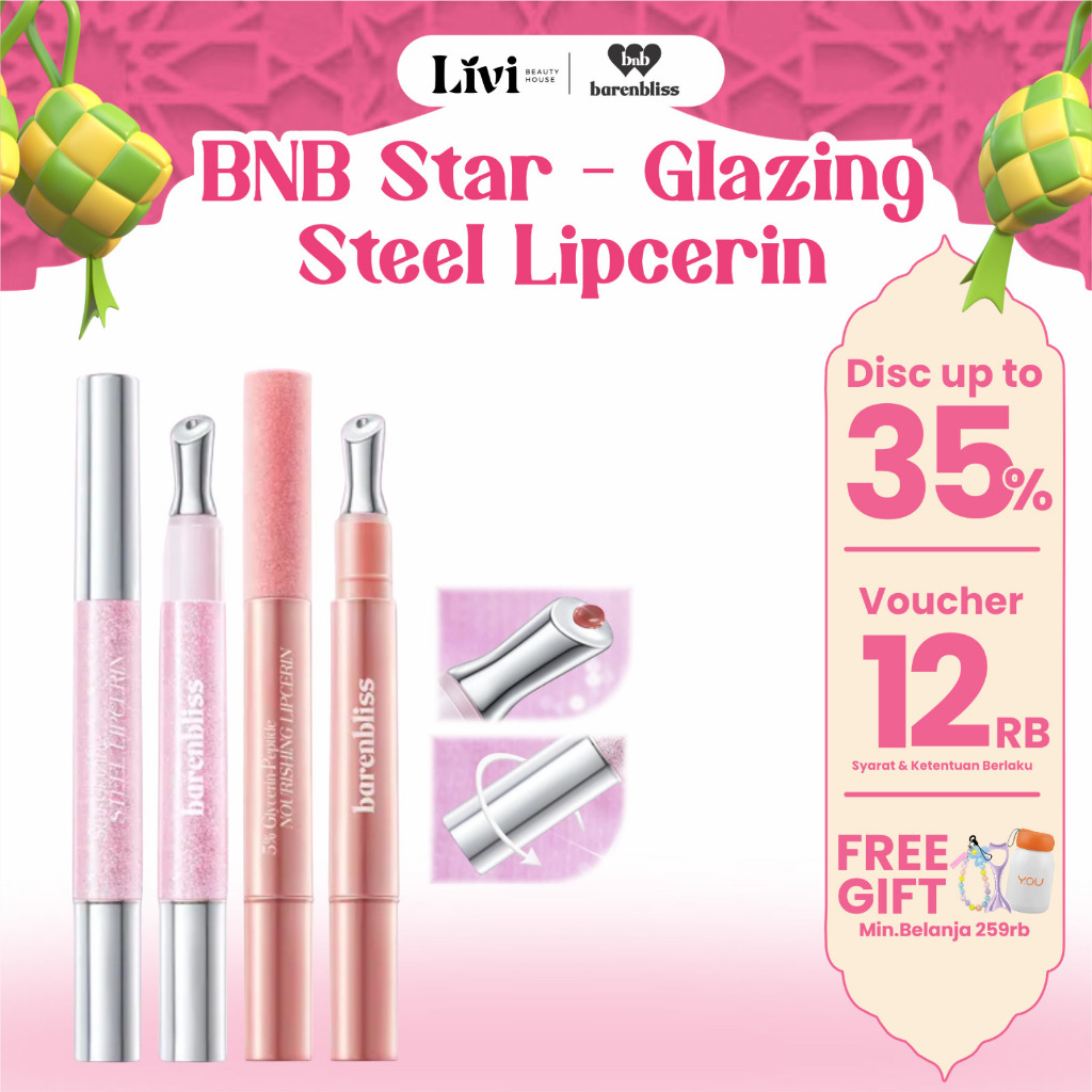 Jual LIVI - (New Product) BNB barenbliss Star-Glazing Steel Lipcerin ...