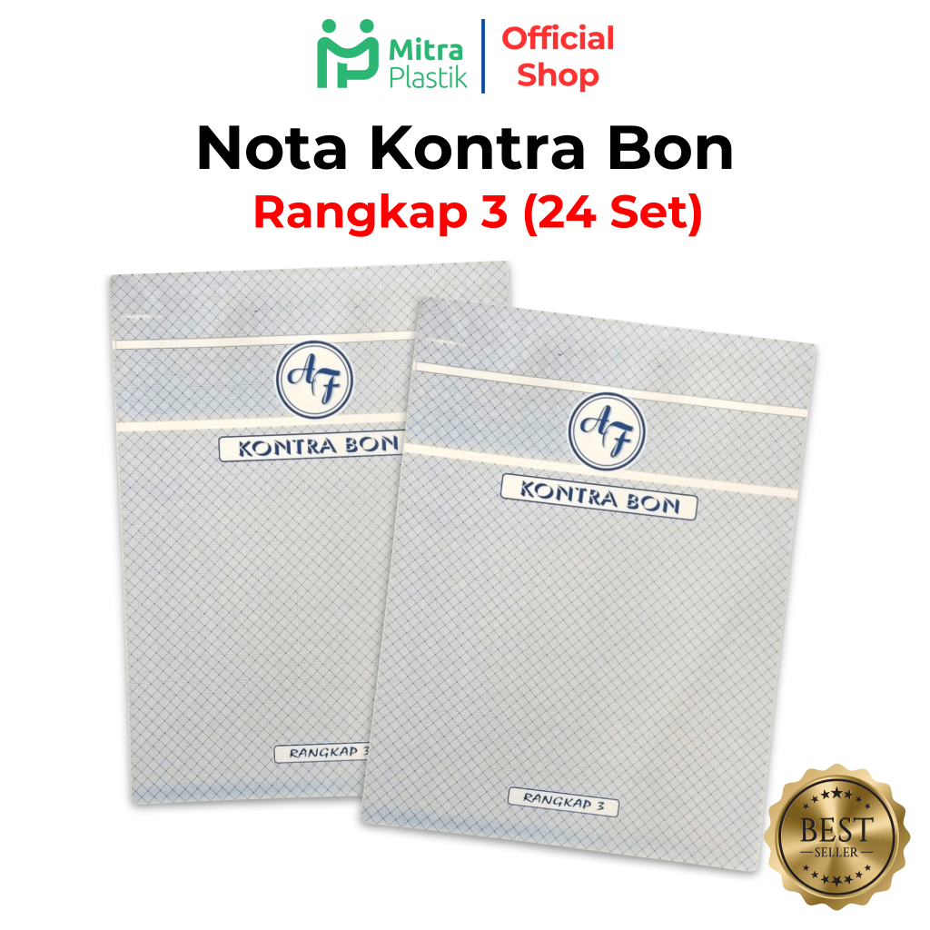 Jual Buku Nota Kontra Bon NCR Kontra Bon 3 Rangkap 3 Kontra Bon AF ...