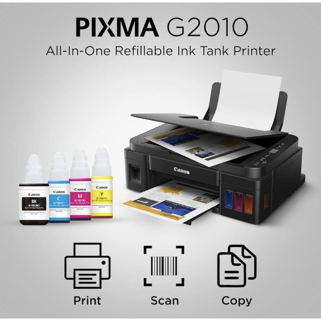 Jual Printer Canon G2010 Print Scan Copy Garansi Resmi | Shopee Indonesia