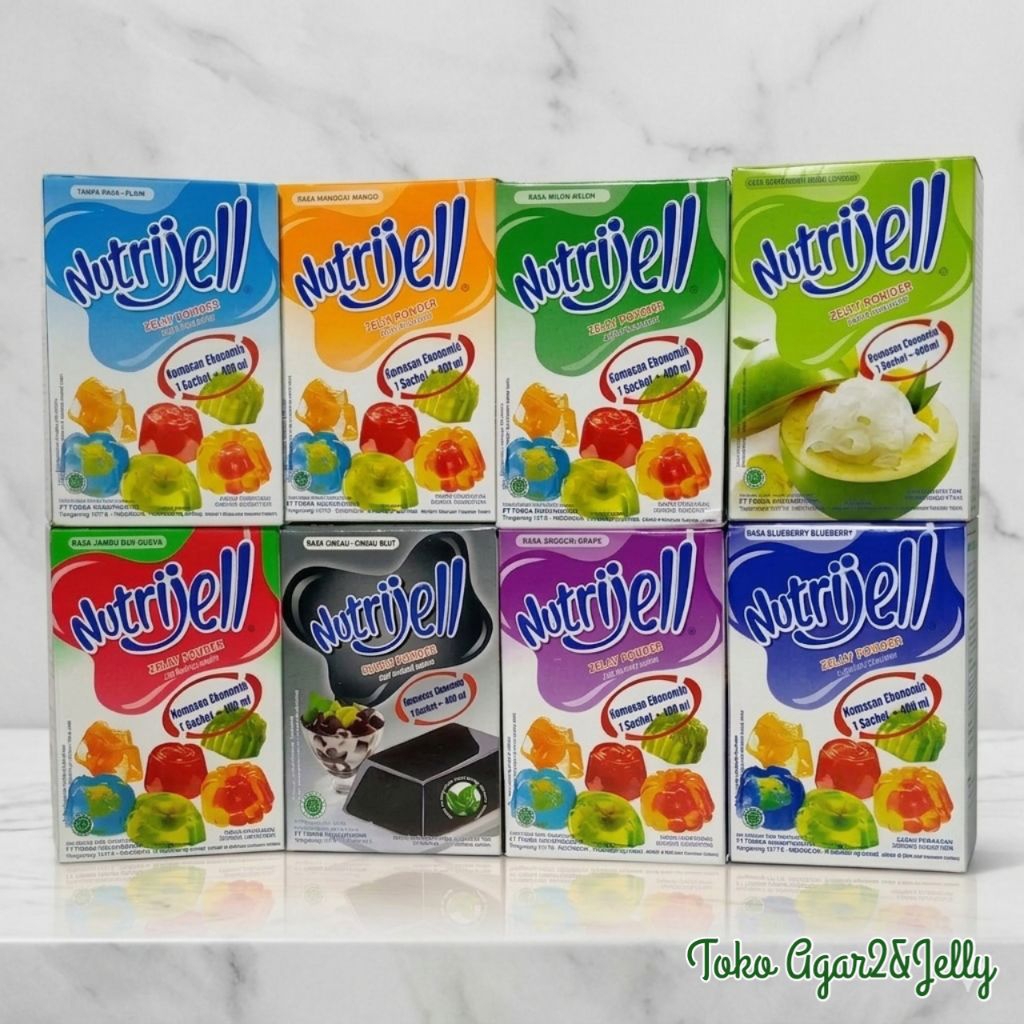 Nutrijell 1 Box aneka rasa, stok hemat untuk usaha