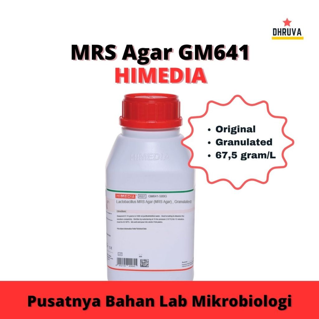 Jual MRS Agar 500 gram Himedia Lactobacillus ED Panjang | Shopee Indonesia