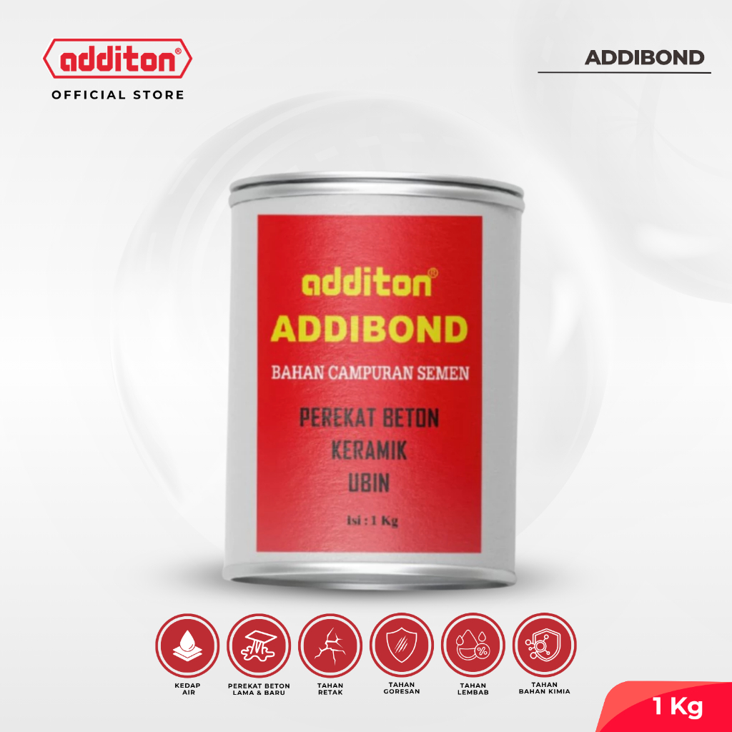 Jual ADDITON Addibond 1 Kg – Perekat Beton & Keramik / Bahan Campuran ...