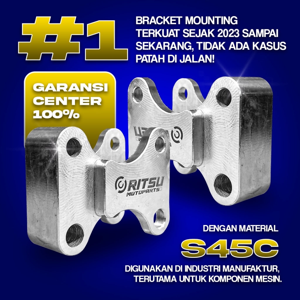 Jual BRACKET MOUNTING CNC UNTUK ALL MAXI NEW| Oritsu Motoparts | Shopee ...