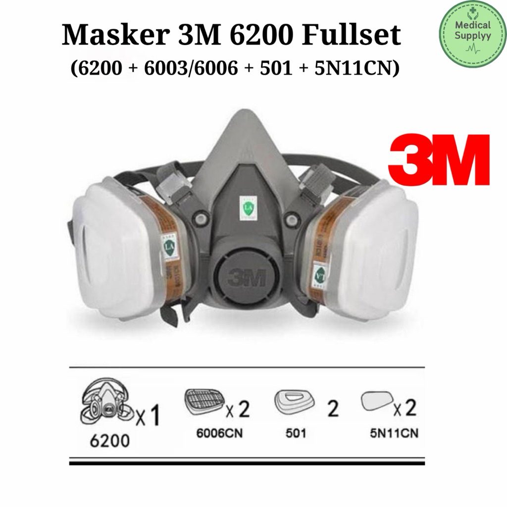 Jual Masker 3M Respirator Terlengkap & Harga Terbaru Mei 2026 | Shopee ...