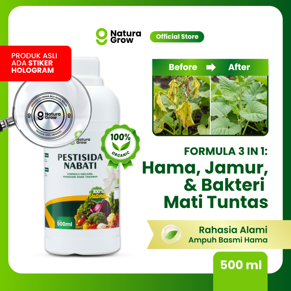 Jual Naturagrow - Pestisida Nabati Organik Pembasmi Hama Tanaman Alami ...