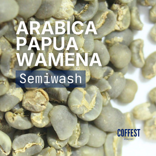 Jual [GREEN BEAN] Arabika PAPUA WAMENA Semiwash Giling Basah 1kg ...